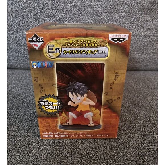 Bandai Namco | Toys | One Piece Luffy Marinefold The Final Battle Luffy ...